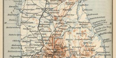 Sri Lanka - Ceilán mapa Mapas de Sri Lanka - Ceilán (en el Sur de Asia ...